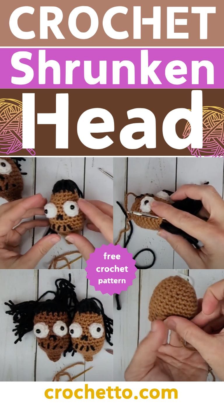 Crochet Shrunken Head: A Creepy and Fun DIY Project