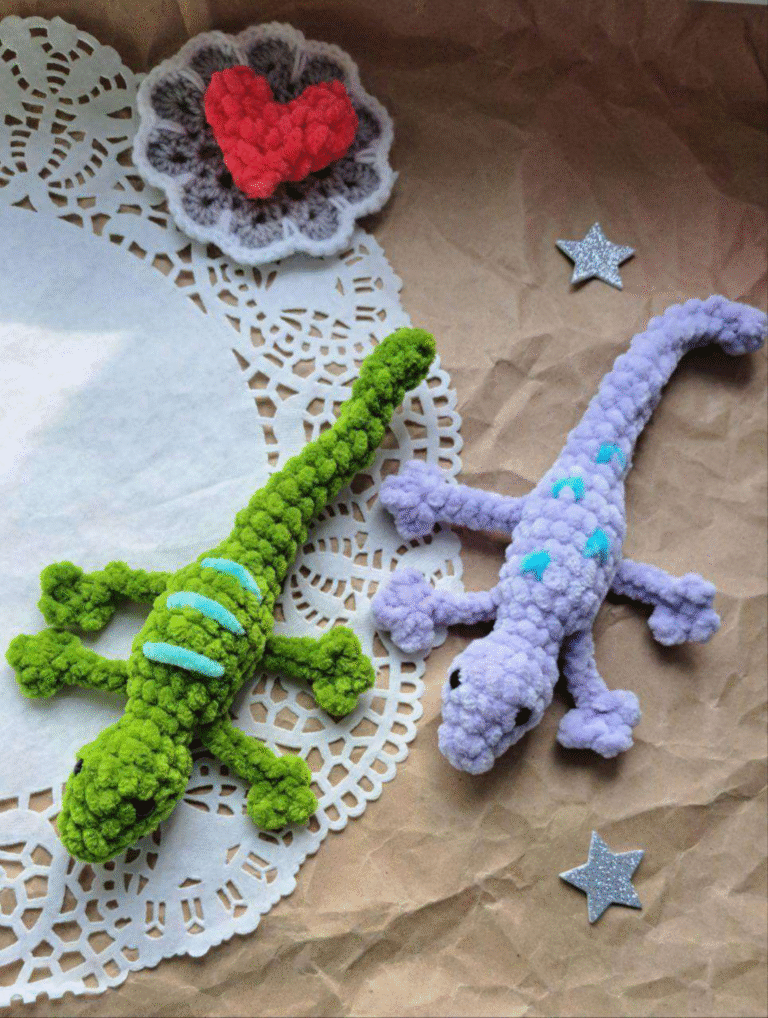 Get Your Free Adorable Crochet Lizard Pattern