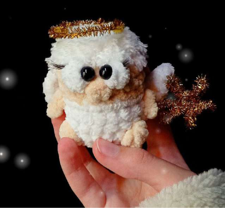 Crochet Angel Ray: Free Big-Eyed Pattern!
